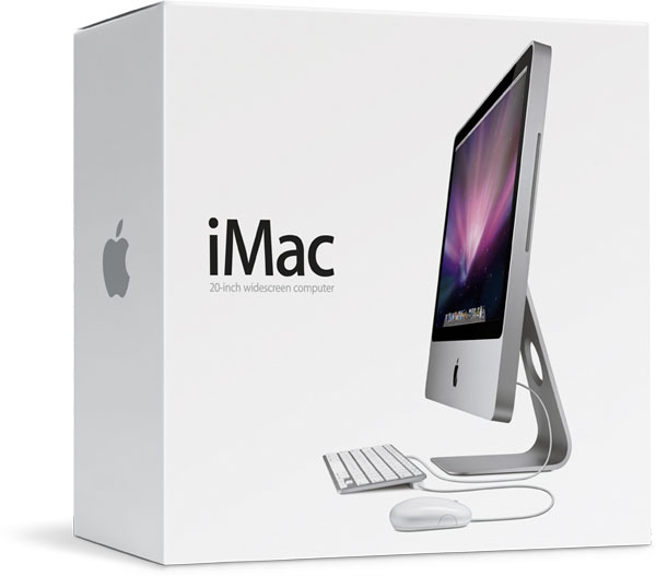 Apple iMac 20" C2D 2.66GHz/2GB/320GB/GF9400M/SD/ - Overall